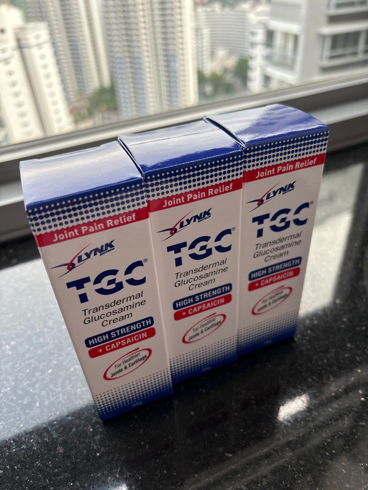 Transdermal Glucosamine Cream + Capsaicin (Pain Relief) 45g, Beauty ...