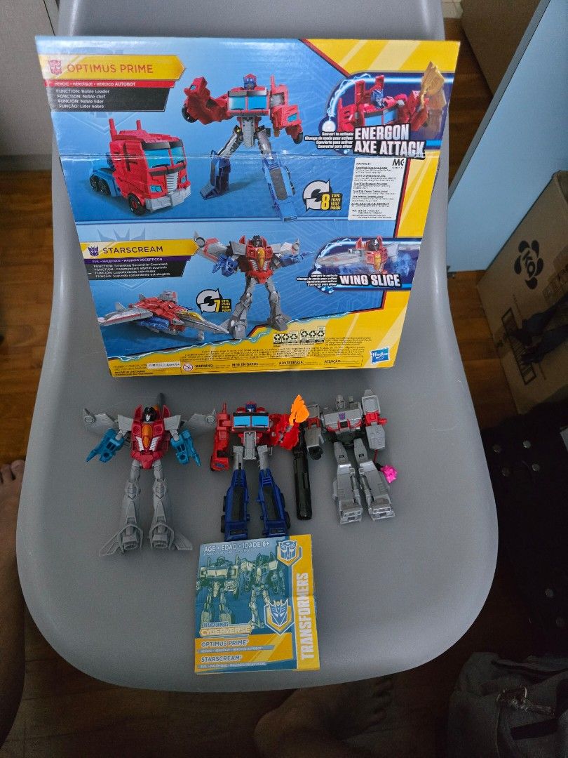 Transformer optimus prime starscream megatron open to trade for ...