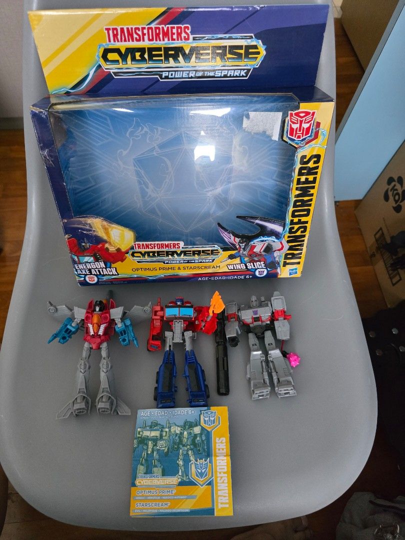 Transformer optimus prime starscream megatron open to trade for ...