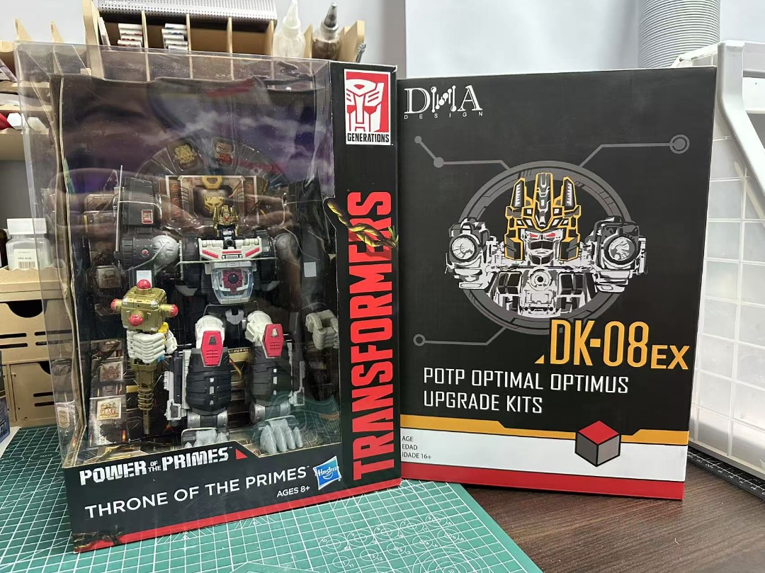 Transformers - Throne of the primes + DNA DK-08 EX + Toyhax Labels, 興趣及 ...