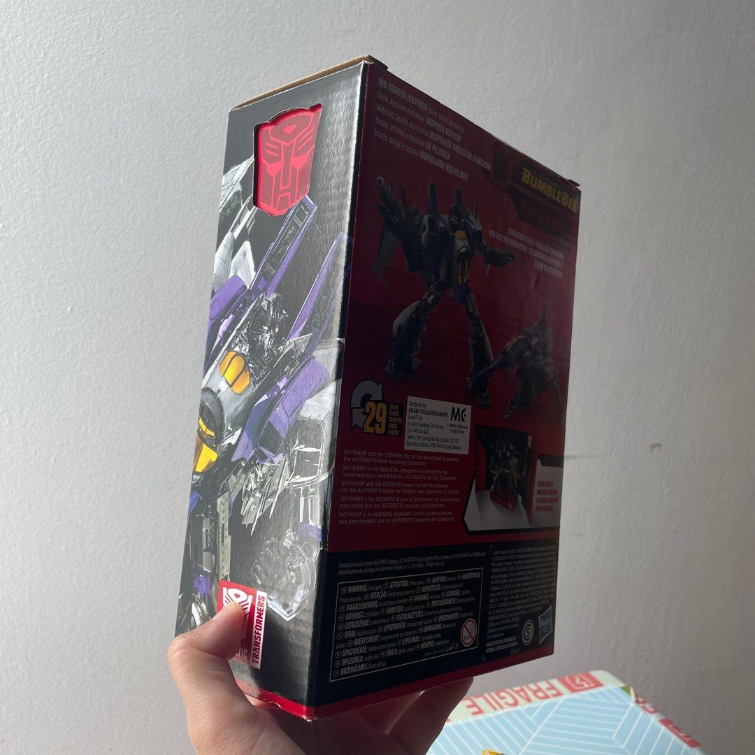 Transformers Studio Series Voyager Class SS+11 Gamer Edition Skywarp ...