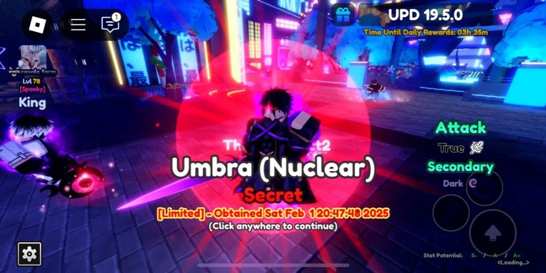 Umbra Cid Anime Adventure, Video Gaming, Gaming Accessories, In-Game ...