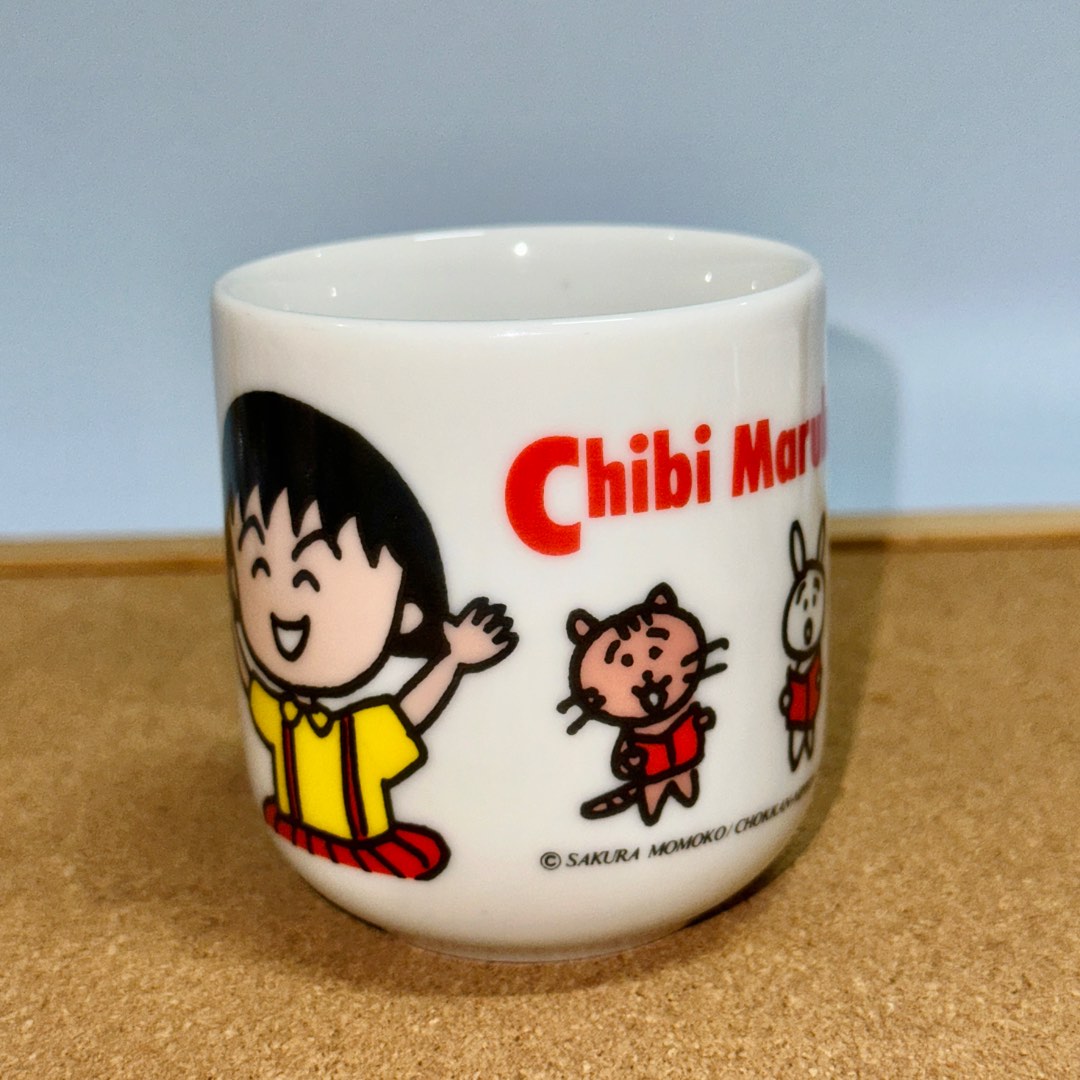 Vintage Chibi Maruko-chan Teacup - Php 200 height: 7cm rim: 6.2cm ...