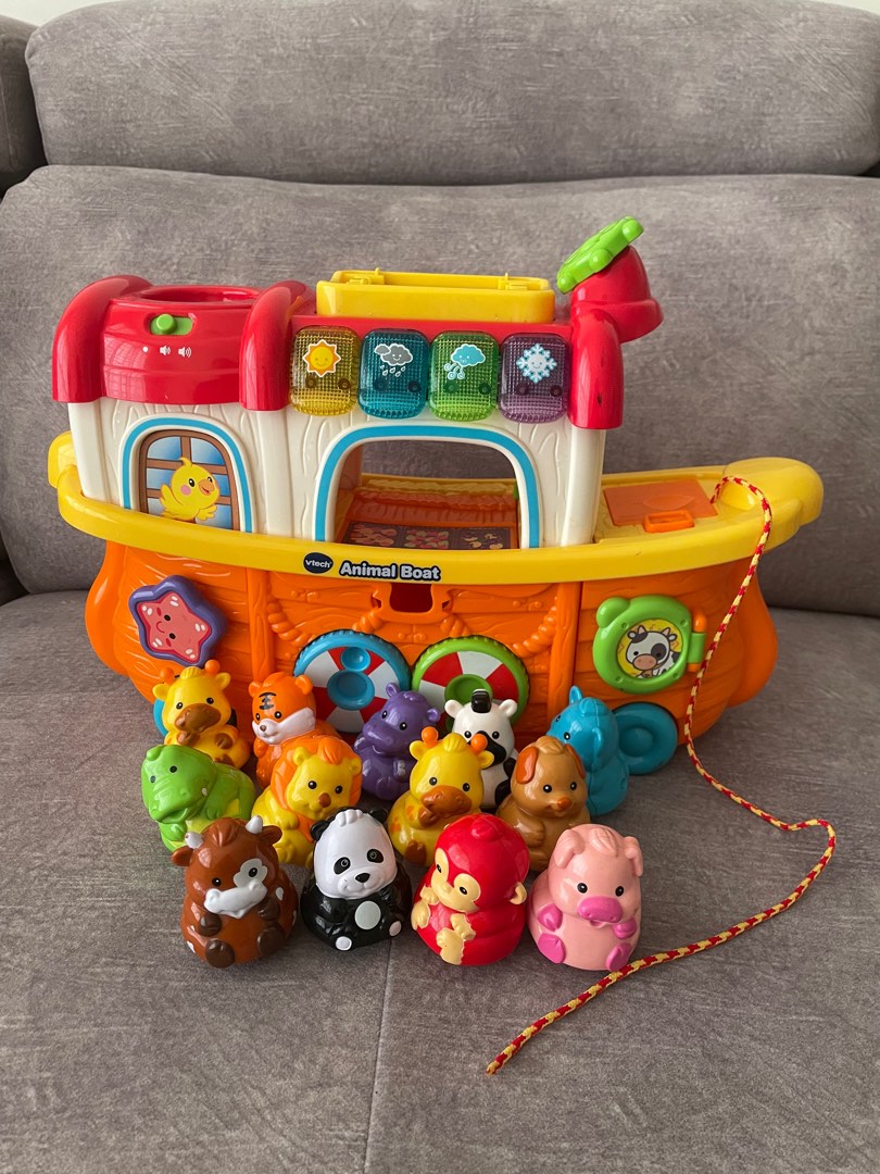 Vtech Animal Boat, Hobbies & Toys, Toys & Games on Carousell