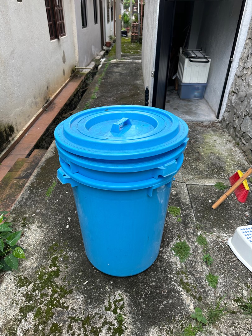Water tank big container pail 155 litre, Furniture & Home Living ...