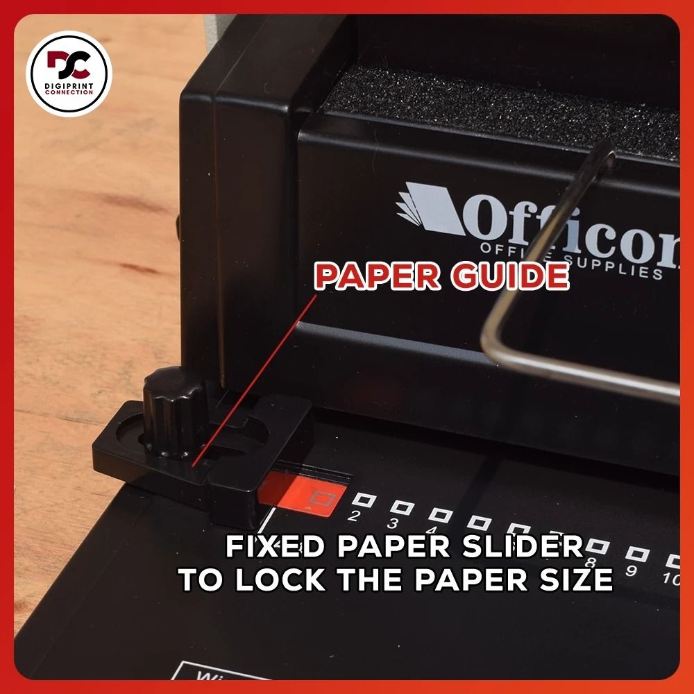 Wire Binding Machine W12M binder ring A4 Heavy Duty Double Loop Wire ...