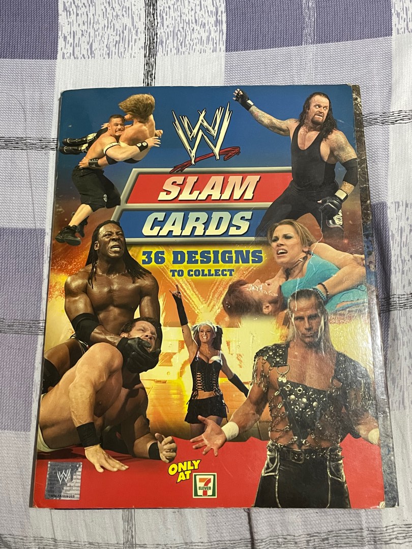 wwe 7/11 slam cards 33/36 (sold as tingi, but can get as set), Hobbies ...