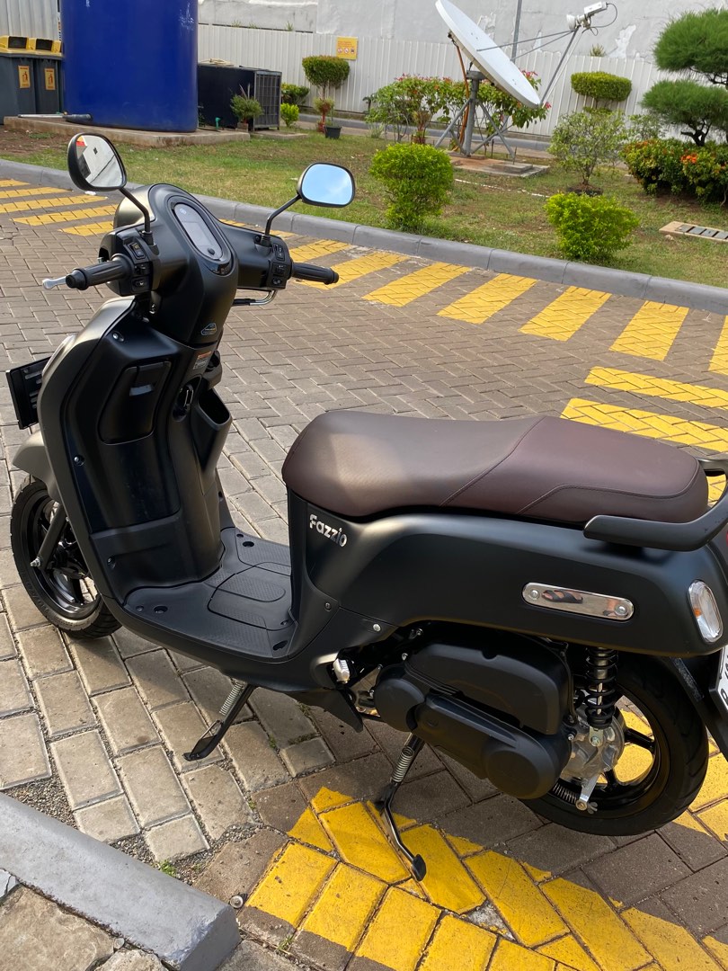 Yamaha Fazzio Lux Black Doff 2024, Motor di Carousell
