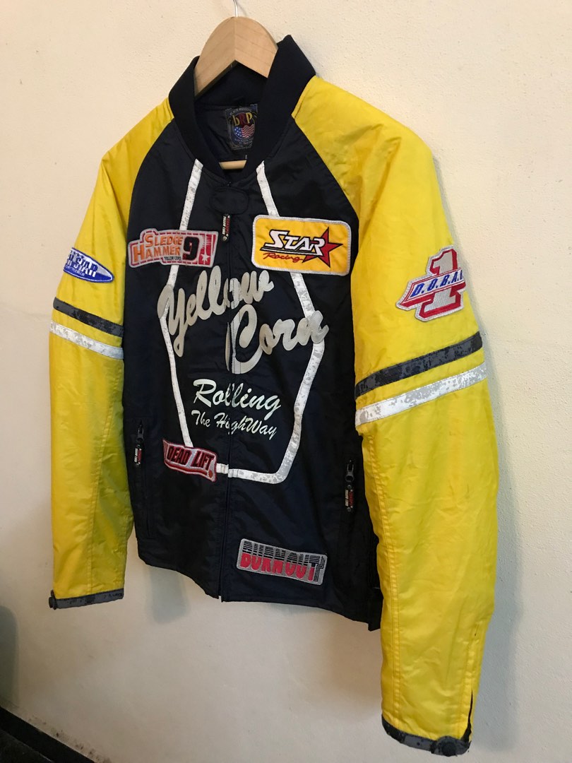 yellow corn racing jacket, Men's Fashion, Coats, Jackets and Outerwear ...