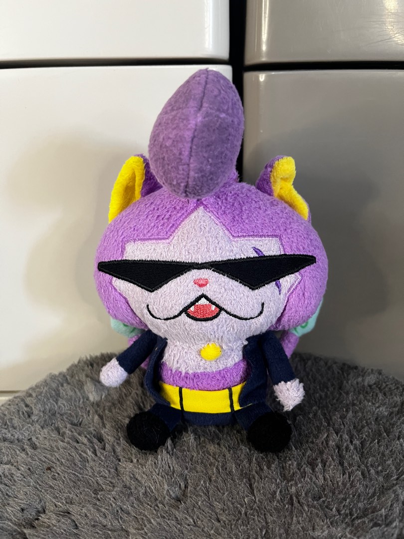 Yokai x Yo-kai Watch Baddinyan Z253 Bandai Kuttari Small Size Plush ...