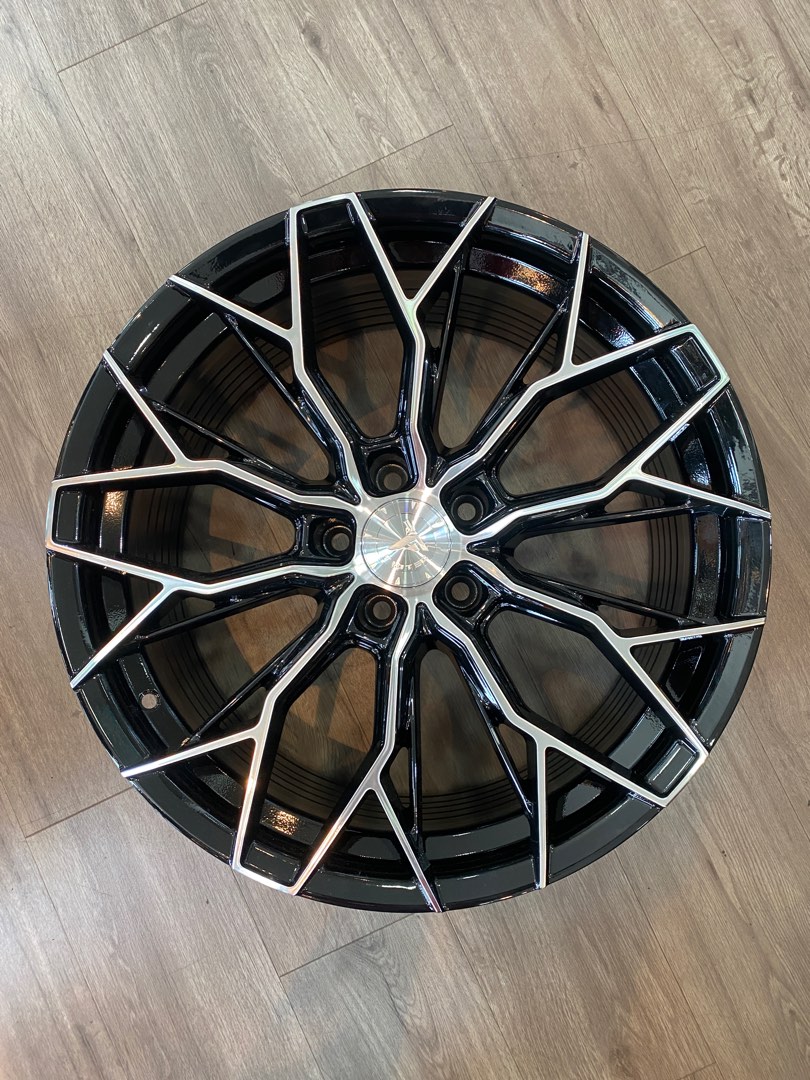 19 inch Flow form Rims F118, Car Accessories, Tyres & Rims on Carousell