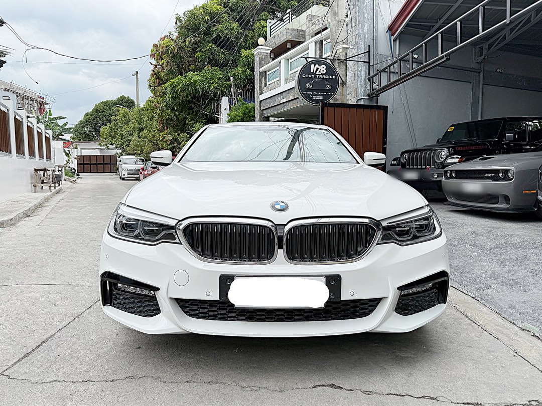 2018 BMW 520D M Sport G30 Body Alpine White Super Fresh Auto, Cars for ...
