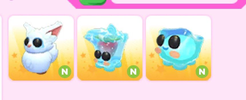 3 neon bundle adopt me( cold cube not included), Video Gaming, Video ...