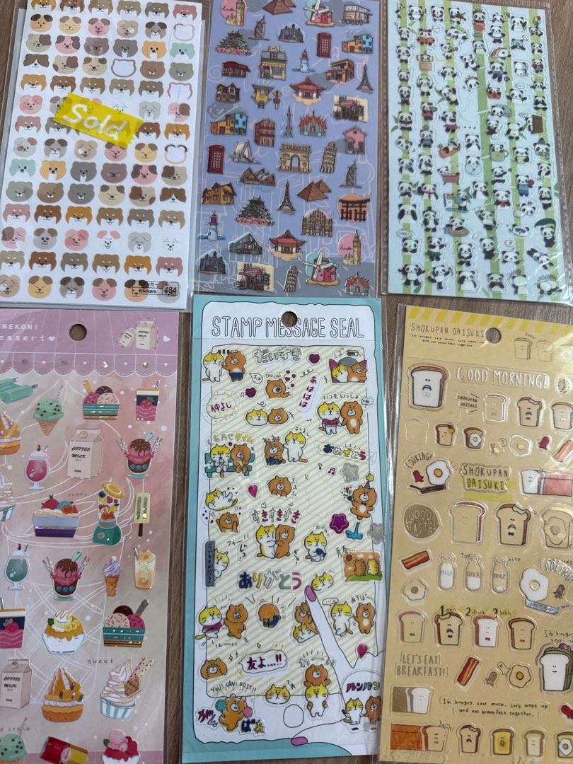 Aesthetic cute journal stickers, Hobbies & Toys, Stationery & Craft ...