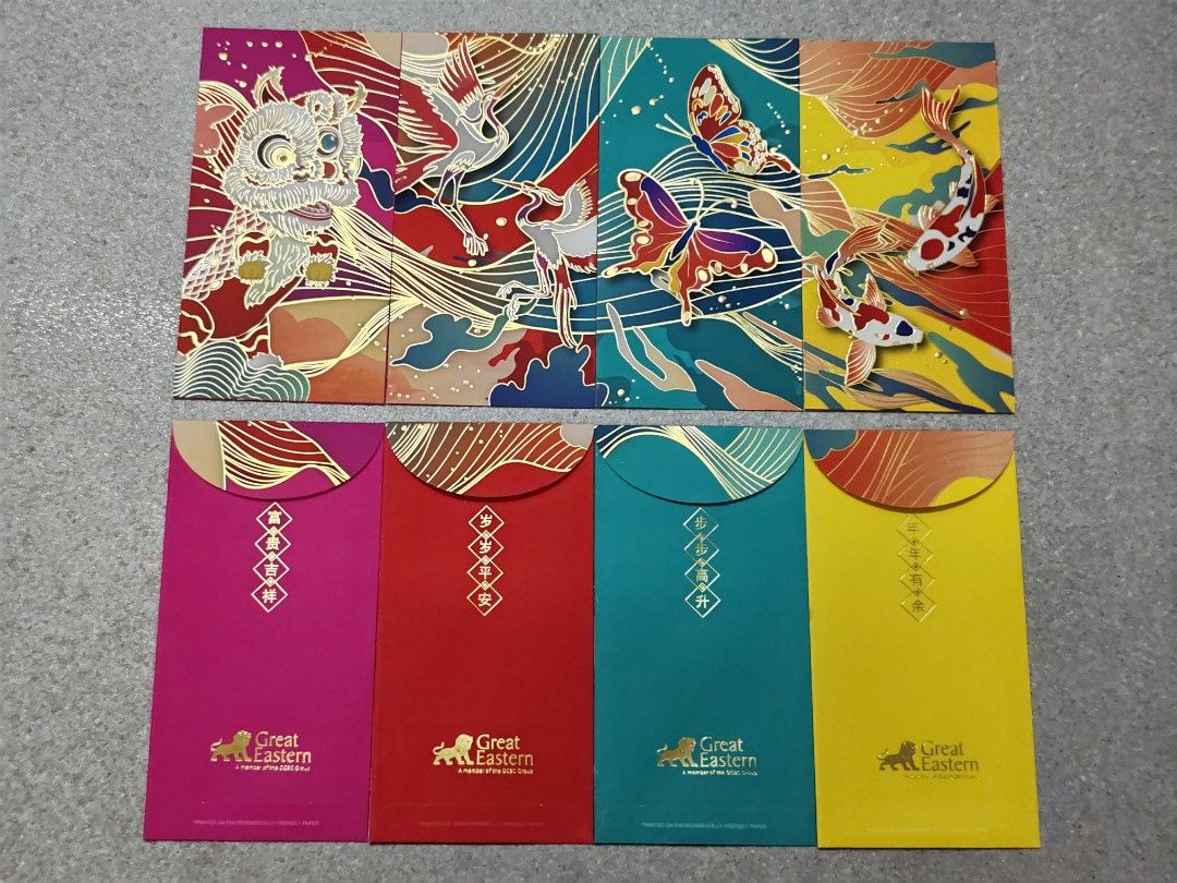 Angpao Packet Great Eastern 2025, Hobbies & Toys, Stationery & Craft ...