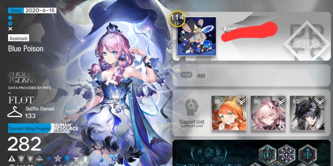 Arknights Full R6S+Skin + MH 13 limited OP, Video Gaming, Video Games ...