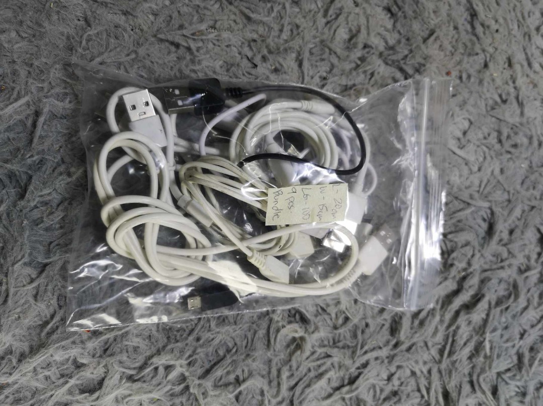 Assorted USB Connector Types Bundle, Mobile Phones & Gadgets, Mobile ...