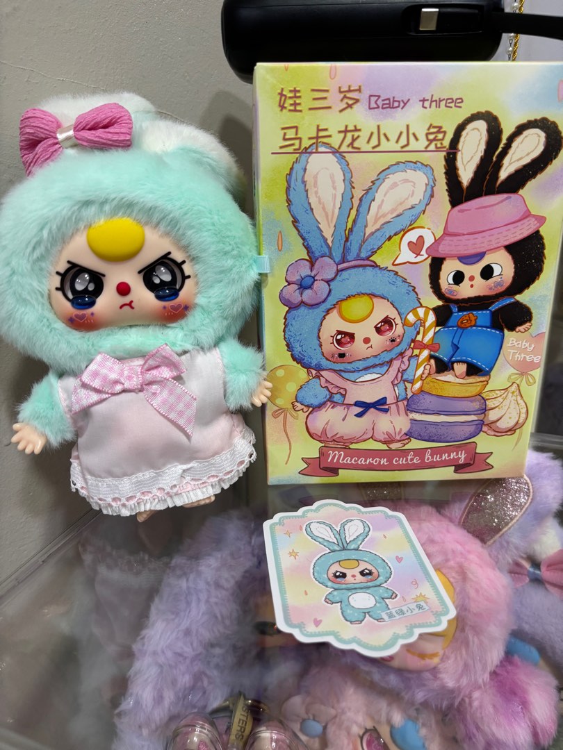 baby three macaron blue teary eyes, Hobbies & Toys, Toys & Games on ...