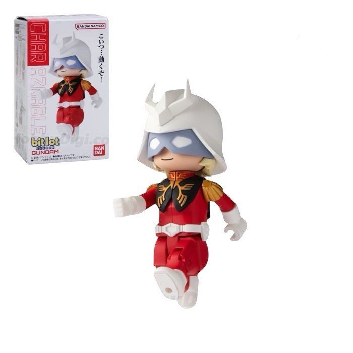 BANDAI bit lot Gundam Char Aznable Minifig Figure Zaku RX-78, Hobbies & Toys, Toys & Games on ...