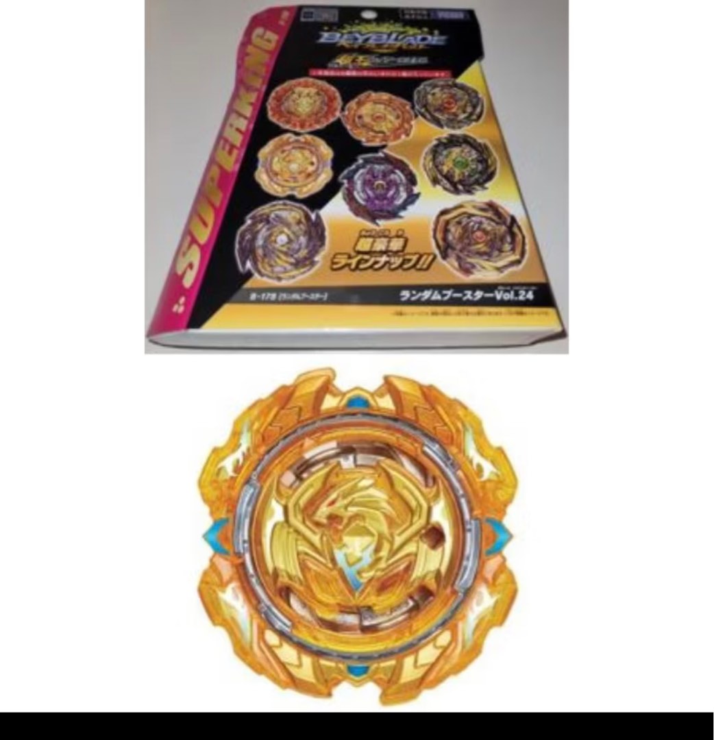 Beyblade Random Booster Vol 24 B-178 Gold Revive Phoenix, Hobbies ...
