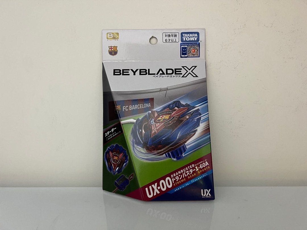 Beyblade X BXG-18 (UX-00) FC Barcelona Dran Buster Starter Set (With Code), Hobbies & Toys, Toys ...