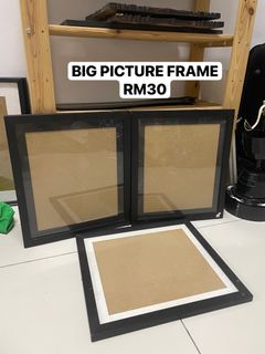 Kombo Frame Kayu Solid, Furniture & Home Living, Home Decor, Frames ...