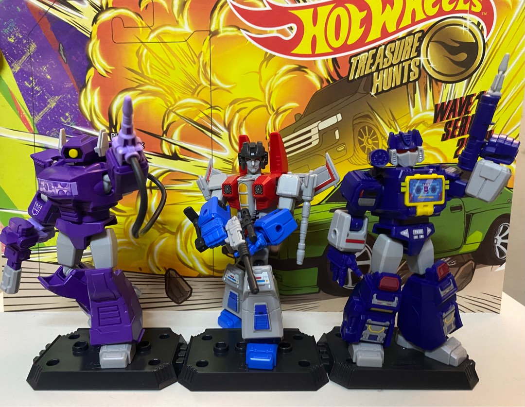 Blokees Trio High Command Decepticon, Hobbies & Toys, Toys & Games on ...