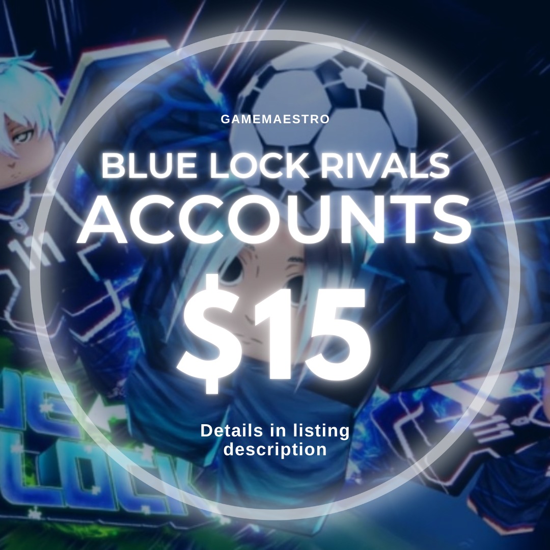 Blue Lock Rivals Sae+Hiori+Prodigy+ 2 style slot/8 Flow Lucky Account ...