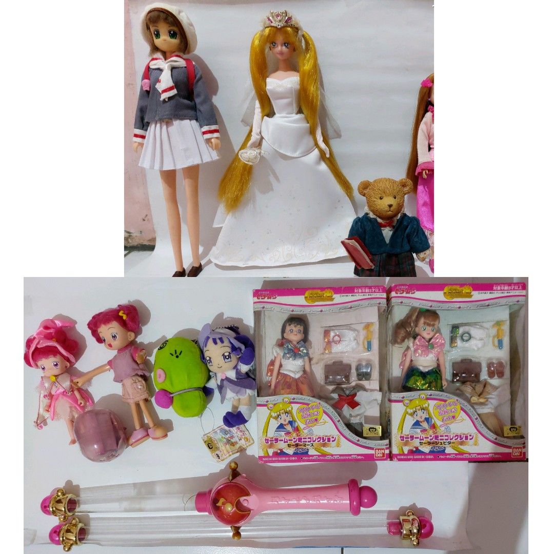 boneka barbie anime jepang cardcaptor sakura sailor moon sailormoon ...