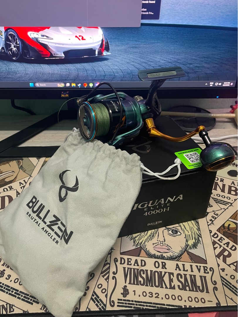 Bullzen Iguana Elite 4000H, Sports Equipment, Fishing on Carousell