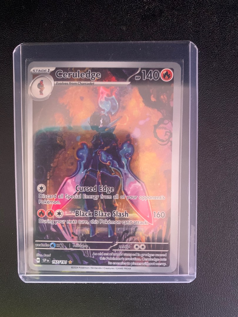 Ceruledge Pokemon surging spark, Hobbies & Toys, Toys & Games on Carousell