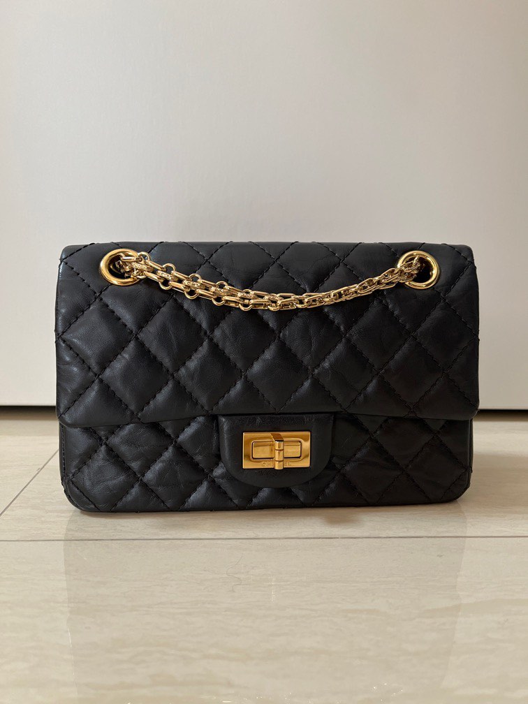 Chanel mini reissue #28, Barang Mewah, Tas & Dompet di Carousell
