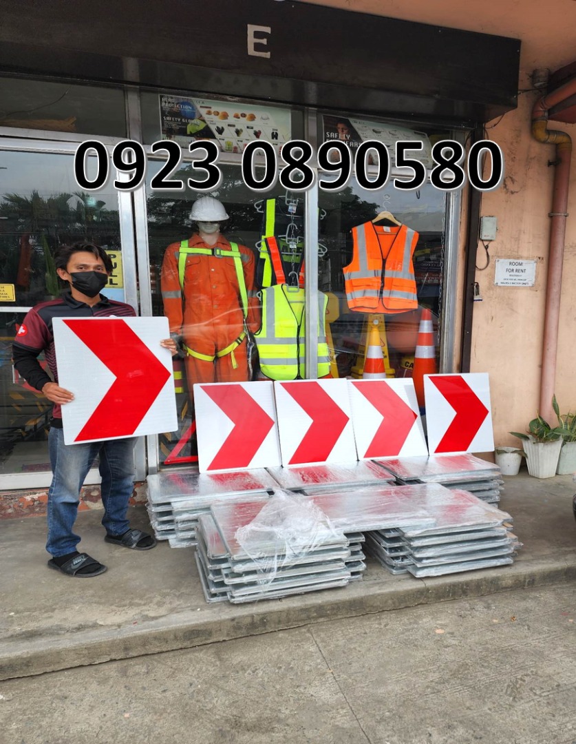 Chevron signage, Commercial & Industrial, Industrial Equipment on Carousell