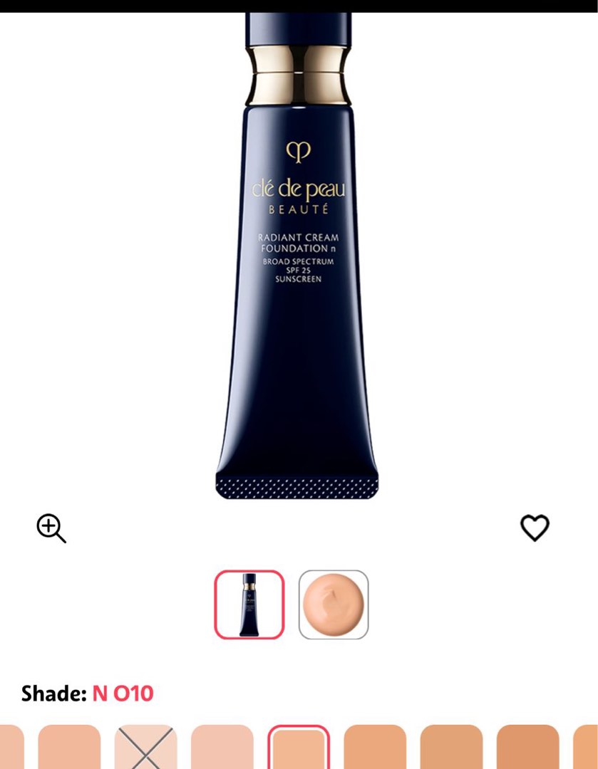Cle de peau CDP N-010 radiant cream foundation, Beauty & Personal Care, Face, Makeup Products on ...