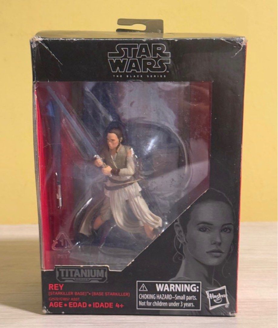 (CLEARANCE) Star Wars Black Series Titanium Series Rey Starkiller Base ...