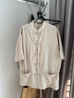 Men's Sam Fu for CNY traditional modern top, Men's Fashion, Tops & Sets ...