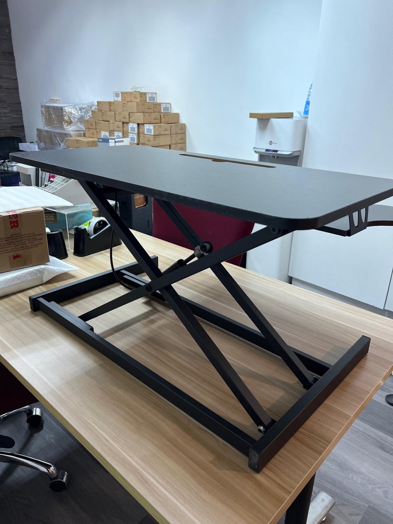 Computer stand for desk, Furniture & Home Living, Furniture, Tables ...