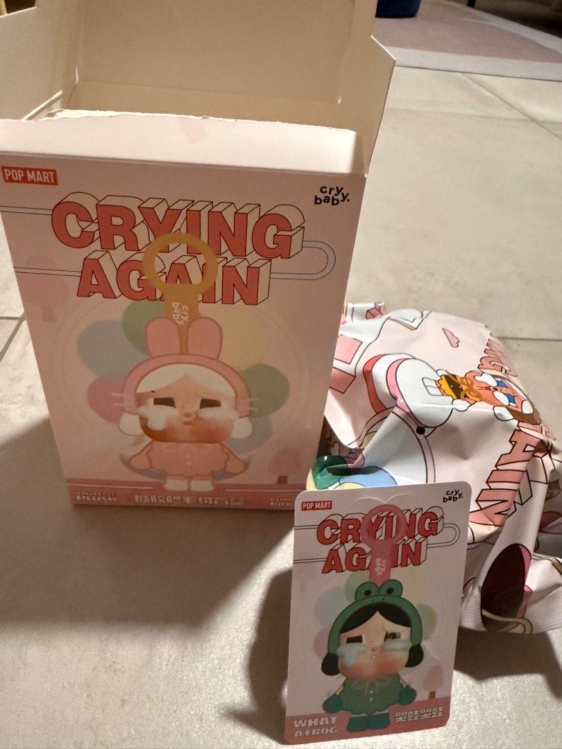 Crybaby Crying Again Plush, Hobbies & Toys, Toys & Games on Carousell