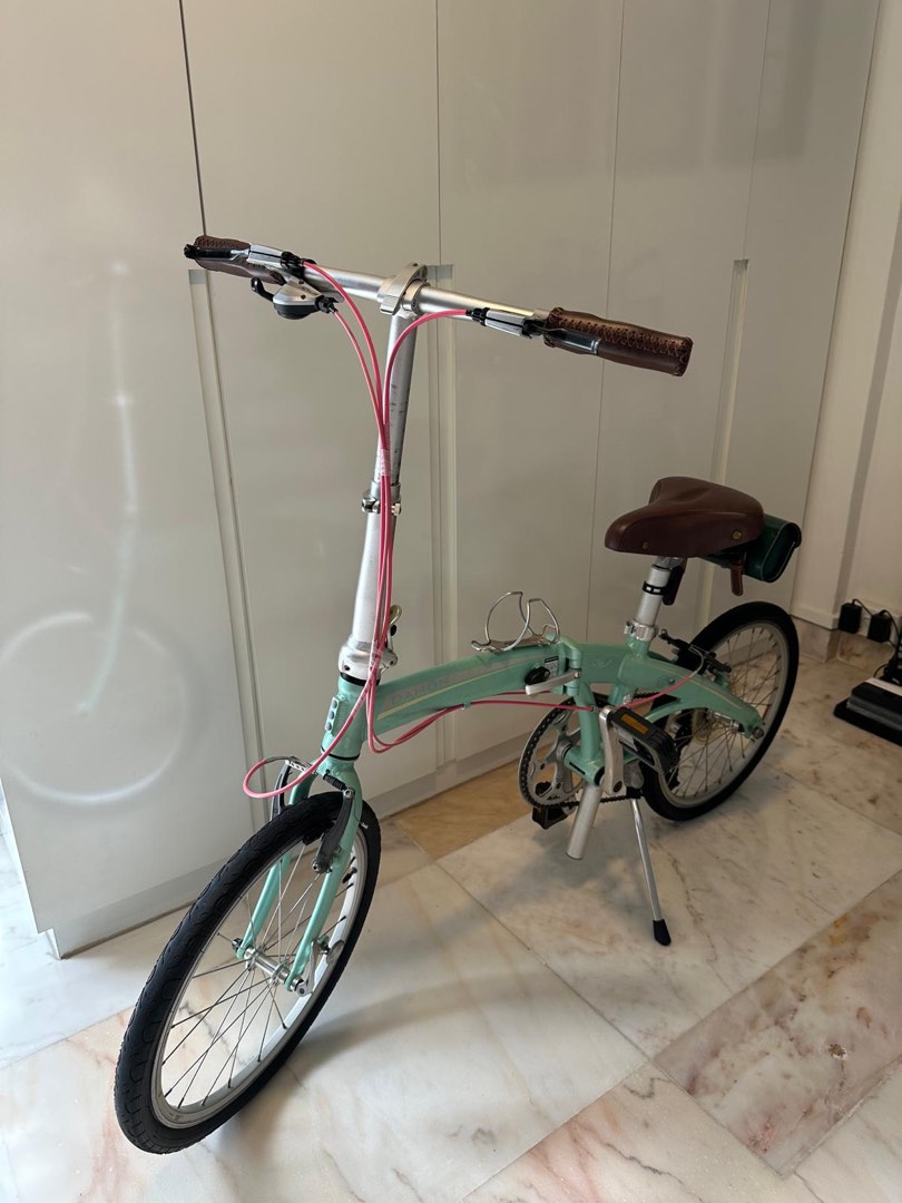 Dahon Mu P9 Mint Green (limited edition), Sports Equipment, Bicycles ...