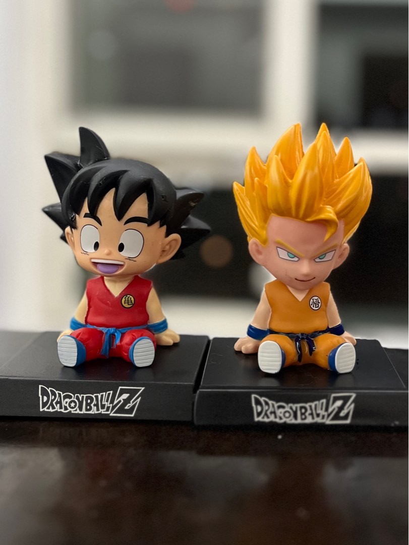 DBZ Goku Action Figure Set, Hobbies & Toys, Toys & Games on Carousell