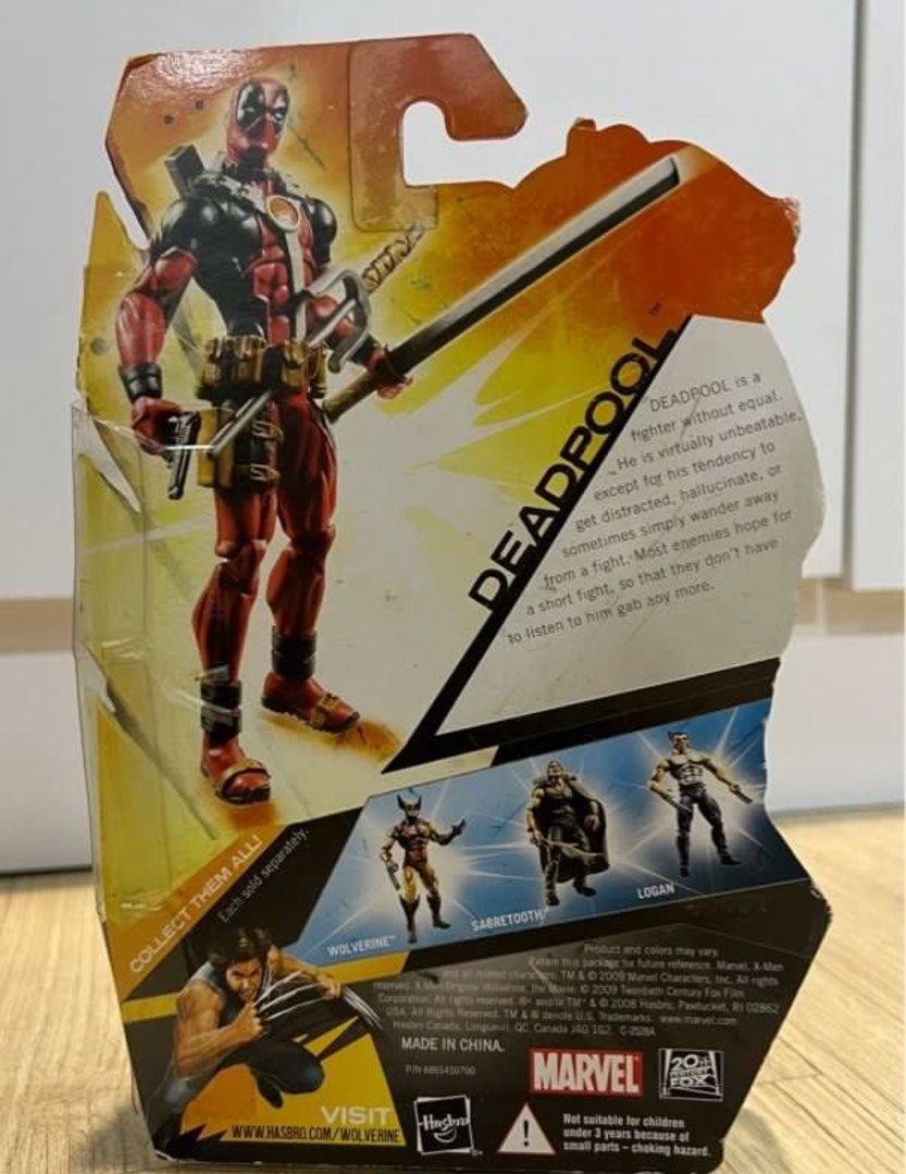 Deadpool Collector Ultra Rare Marvel Universe Deadpool 3 3/4, Hobbies ...