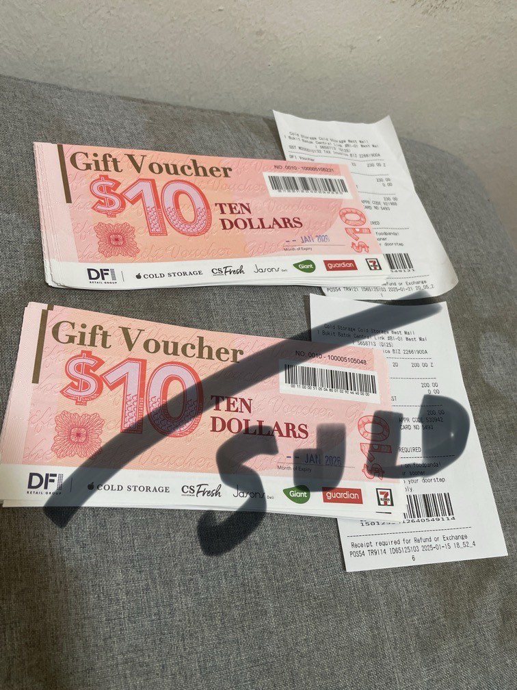 DFI (Dairy Farm) Voucher for cold storage and more - 10% off, Tickets ...