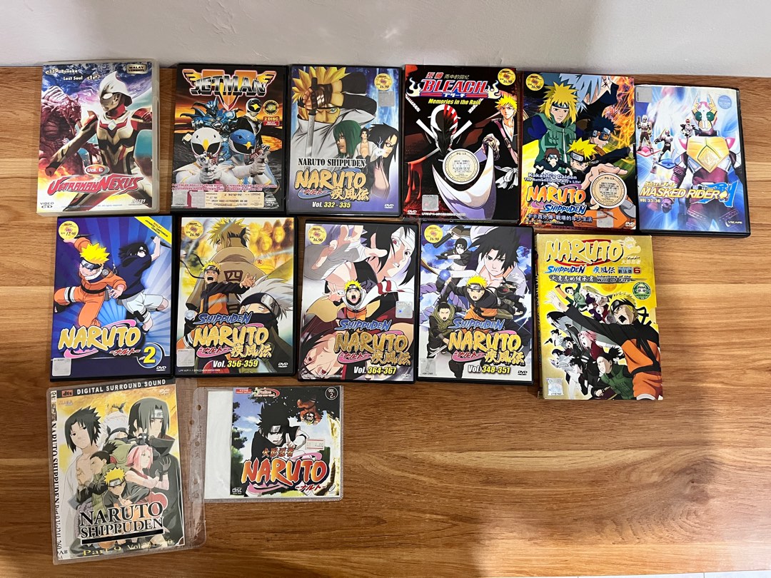 DVD Naruto, Ultraman, Kamen Rider, Hobbies & Toys, Music & Media, CDs ...