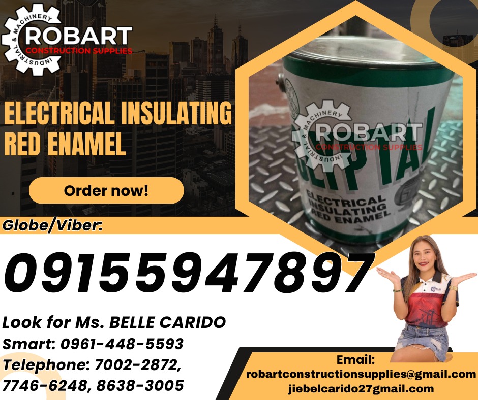 Electrical insulating Red Enamel, Commercial & Industrial, Industrial ...
