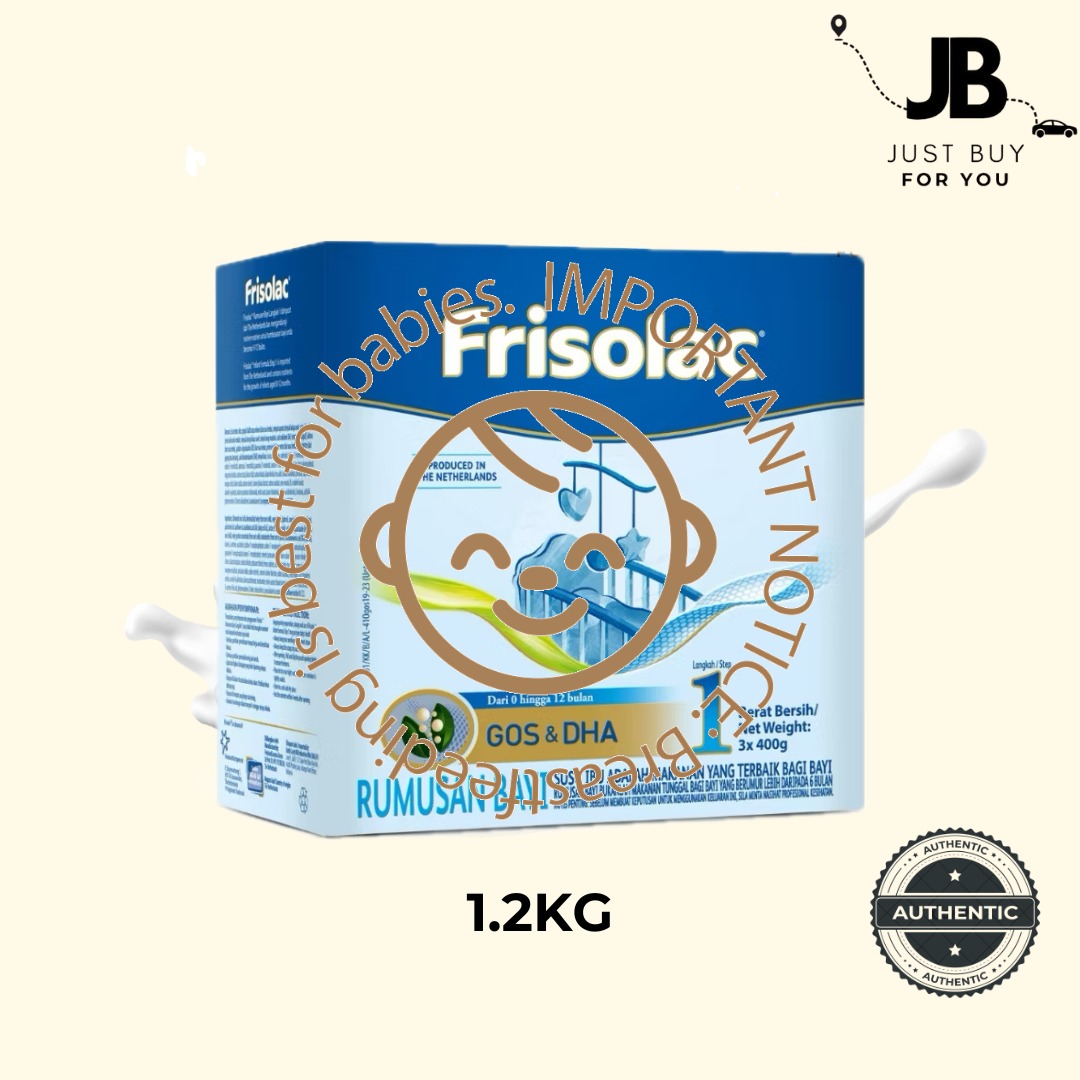 Frisolac Step 1 Infant Formula (1.2kg), Babies & Kids, Nursing ...