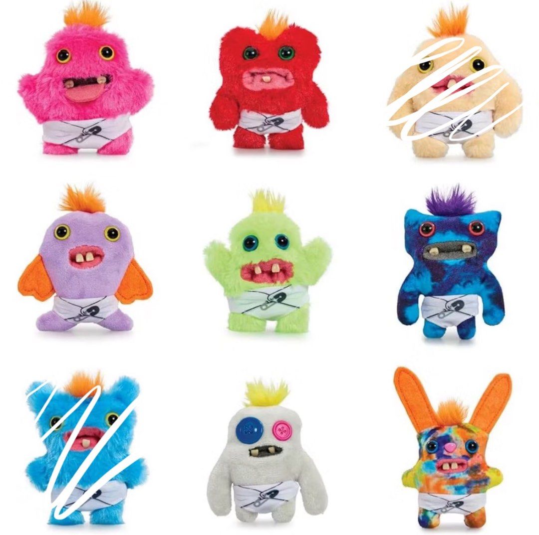 Fuggler Baby Fugg Series 3 Soft Toy Assorted - Mainan Boneka Karakter ...