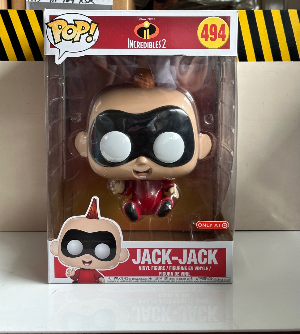 Funko Pop Incredibles Jack-Jack 10 Inch Target Exclusive, Hobbies & Toys, Toys & Games on Carousell