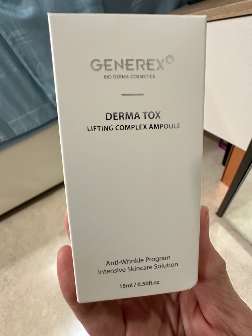 Generex Derma Tox Lifting Complex Ampoule, Beauty & Personal Care, Face, Face Care Products on ...