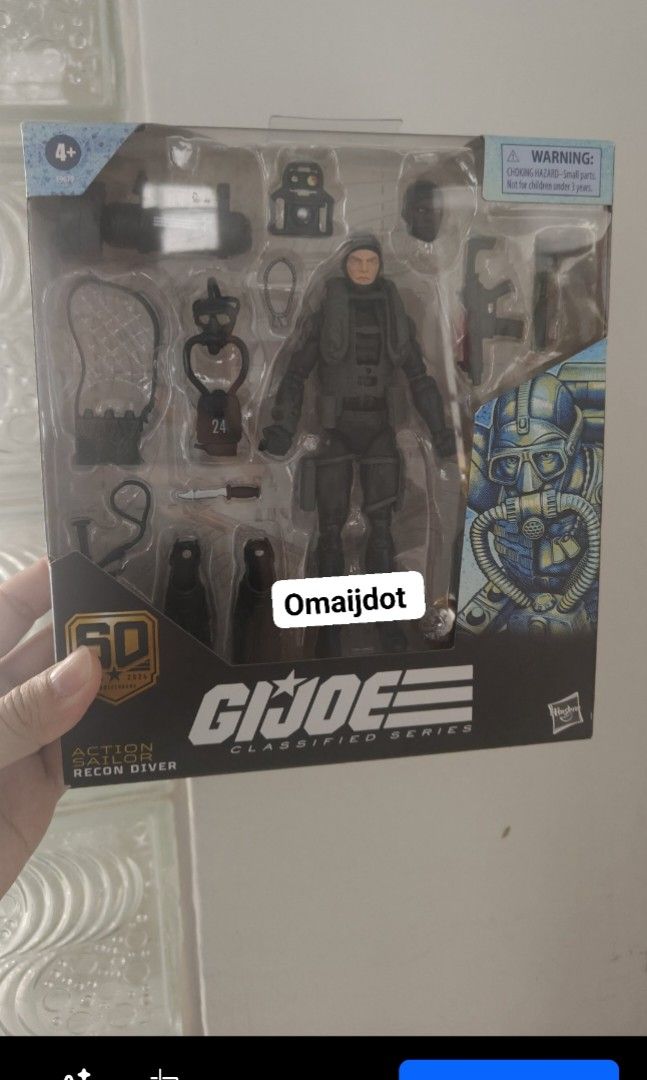 GI Joe Classified series - Action Sailor Recon Diver, Hobbies & Toys ...