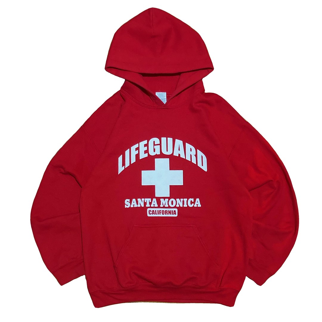 Gildan Heavy Lifeguard California Hoodie, Men's Fashion, Coats, Jackets ...